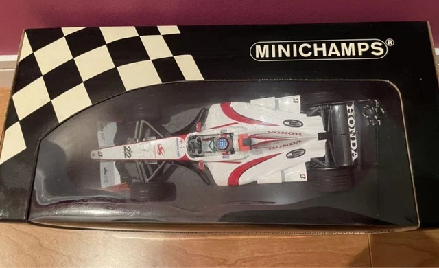 MINICHAMPS 1/18 SUPER Aguri Honda F1 Car Takuma Sato White Red Limited ...