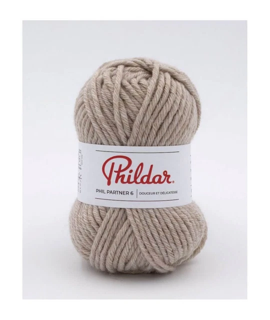 PELOTE À TRICOTER Phildar : Découvrez la Douceur Incomparable de la Partner 6 N EUR 5,00 ...
