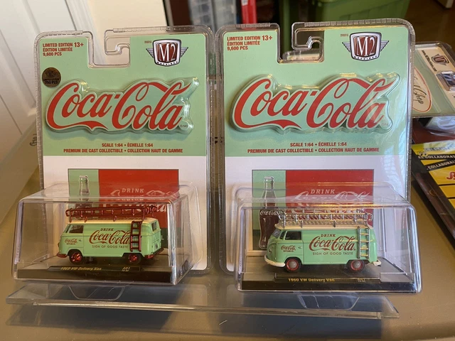 M2 MACHINES 1960 VW Delivery Van Coca Cola A01 19-02 1/64 Chase ...