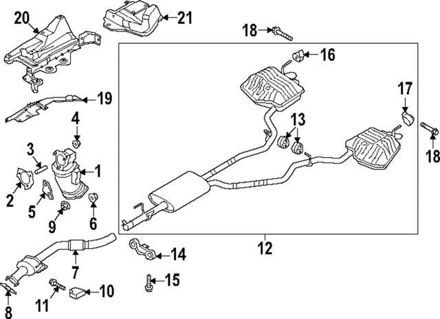 GENUINE FORD SUPPORT Bracket Bolt JL1Z-7N134-A $1.91 - PicClick CA