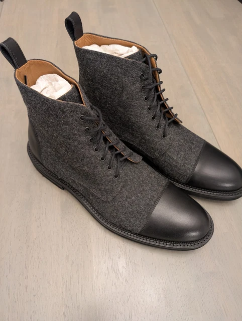 BRAND NEW TAFT Jack Boots in Black And Grey Size 10 £145.91 - PicClick UK