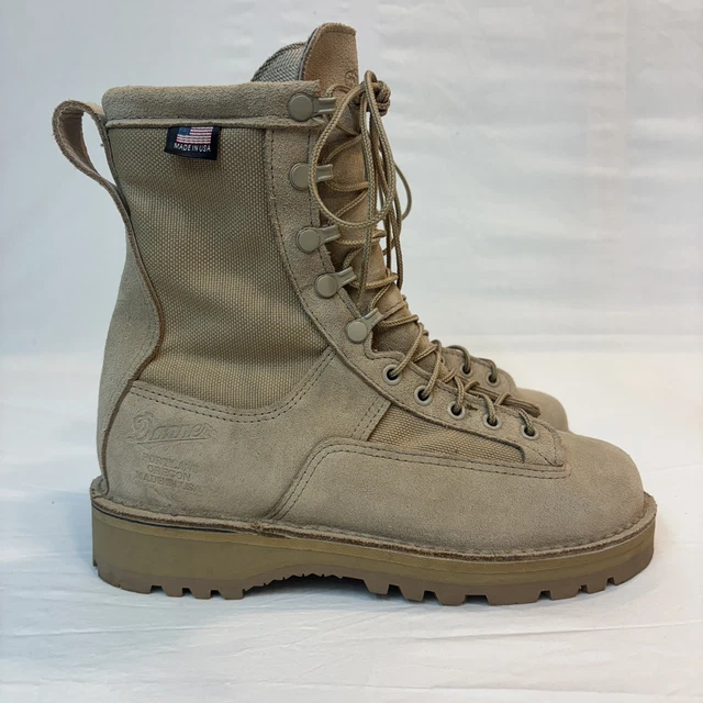 DANNER DESERT ACADIA Gore-Tex boot Tan Brown Size 7.5 26020 Military ...