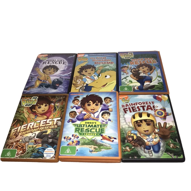 NICKELODEON DVD GO Diego Collection Of DVD’s Go Diego Rescue Fiesta ...