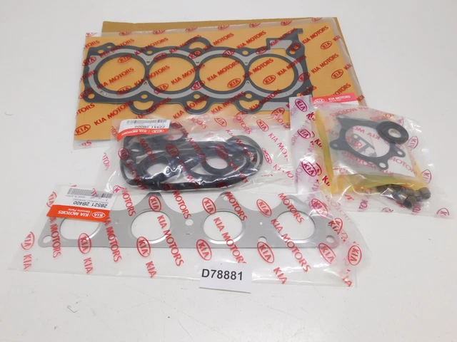 KIT JOINTS MOTEUR Full Engine Joint Set Authentique Pour Kia Ciré Cee ...
