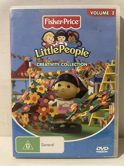 FISHER PRICE LITTLE People Vol 2 Creativity collection -Kids DVD PAL ...