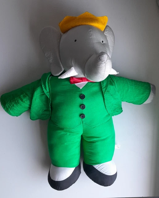 VINTAGE BARBAR THE Elephant 20 ” Soft Toy £20.00 - PicClick UK