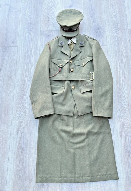 WW2 ATS OFFICERS Complete Uniform -Senior Commandant (repro) Size Tall ...