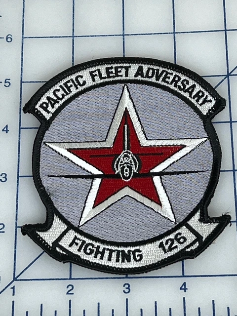 US NAVY VF-126 Squadron Patch FIGHTING 126 PACIFIC FLEET ADVERSARY £9. ...