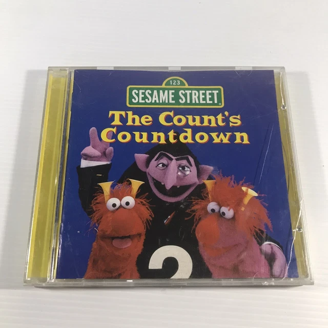 SESAME STREET THE Count's Countdown CD Album 15 Tracks ABC For Kids $15 ...