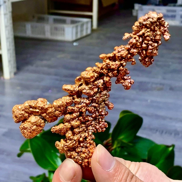 134G RARE!! IRIDESCENT Native Copper crystal mineral specimen $4.84 ...