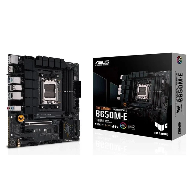 ASUS TUF GAMING B650M-E Socket Am5/B650/Ddr5/S-Ata 6Gb/S/Micro Atx £179 ...