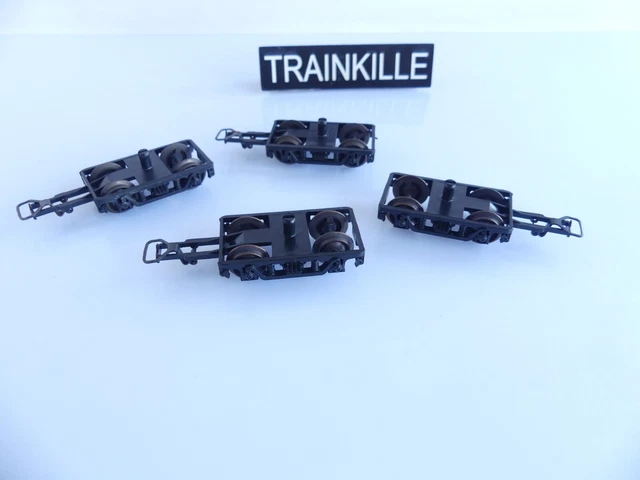 JOUEF CHAMPAGNOLE 4 Bogies Pour Voitures Type Ciwl 5300 / 5301 / 5302 ...