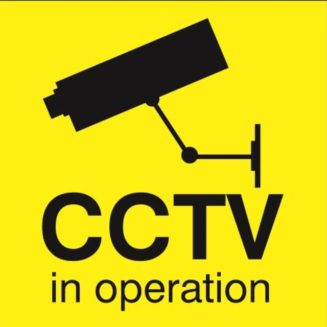 CCTV IN OPERATION Digital PDF A4 File Sign monitoring record ...