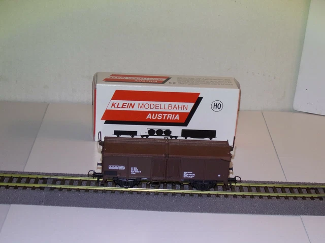 KLEIN MODELLBAHN KAT.3261, H0- Schiebedachwagen der ÖBB, Epoche IV, in ...