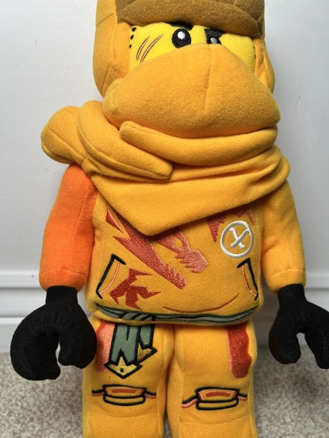LEGO NINJAGO PLUSH Minifigure Arin Dragons Rising -Yellow Ninja Soft ...