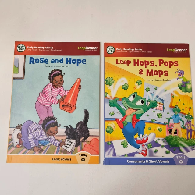 LEAPFROG LONG VOWELS o Rose and Hope Consonants & Short Vowels o Set of ...