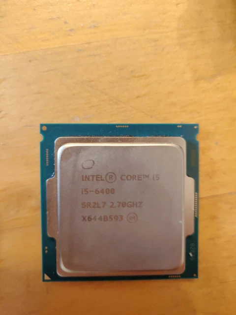 INTEL CORE I5 6. Gen Core i5-6400 Processor 6M Cache 3,30GHz - 2,7 GHz ...