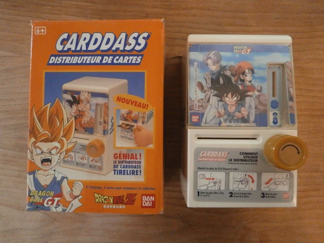 MINI VENDING MACHINE - DRAGON BALL Z GT - CARDDASS - Vintage 1995 ...
