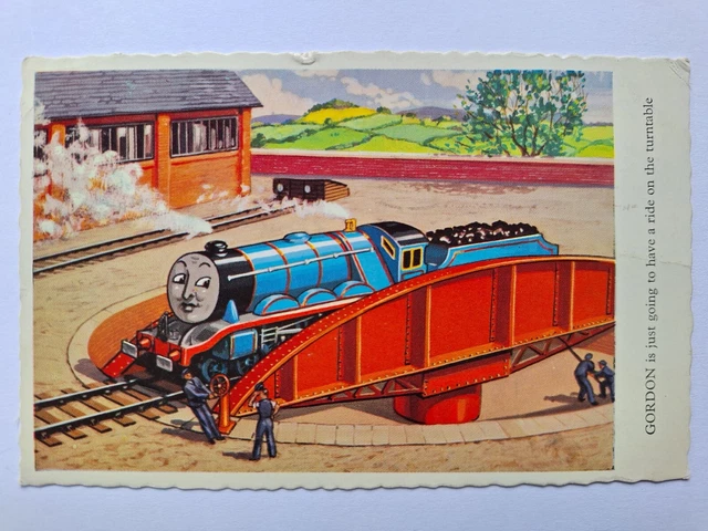 THOMAS THE TANK Engine, Gordon Railway Train 1950s Edward Ward Vintage ...