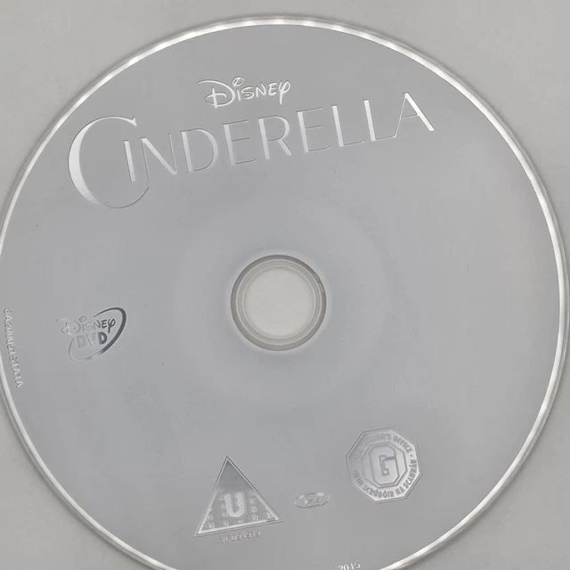 DISNEY CINDERELLA DVD Live Action Film 2015 U Certificate £2.09 ...