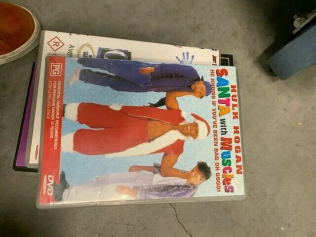 SANTA WITH MUSCLES DVD Region 4 Hulk Hogan Don Stark 1996 Rare oop t130 ...