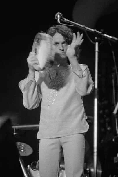 SINGER SONGWRITER JON Anderson Performing With Yes Music Old Photo EUR ...
