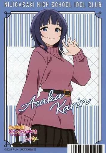 CARTE DE PERSONNAGE Karin Asaka Bromide Love Live Nijigasaki School Idol... EUR 30,34 - PicClick FR