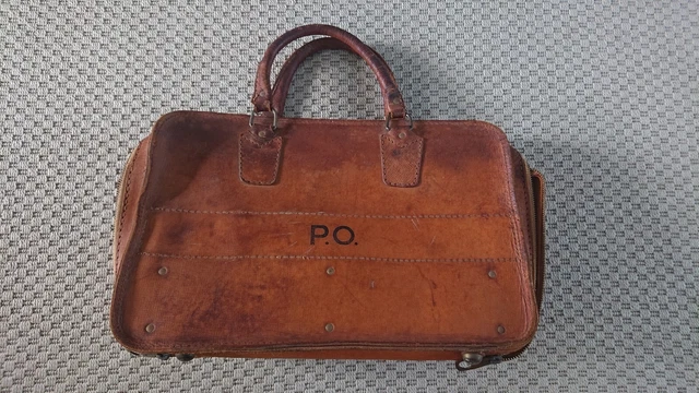 P. O ENGINEERS leather tool bag No 6 P.I.C 75 £15.00 - PicClick UK