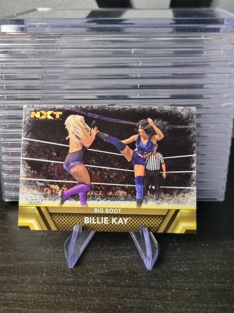 CARTE À COLLECTIONNER Billie Kay #F-42 WWE Then Now Forever 2017 Topps ...