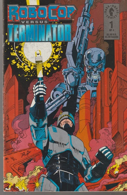 DARK HORSE COMICS Robocop Versus Terminator #1 (1992) Vf EUR 12,83 ...
