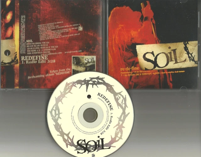DROWNING POOL SINGER SOIL Redefine RARE ÉDITION RADIO PROMO DJ CD ...