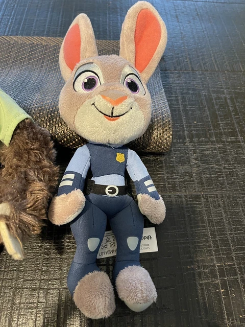 DISNEY STORE ZOOTOPIA Officer Judy Hopps & Flash Sloth 12” Plush ...