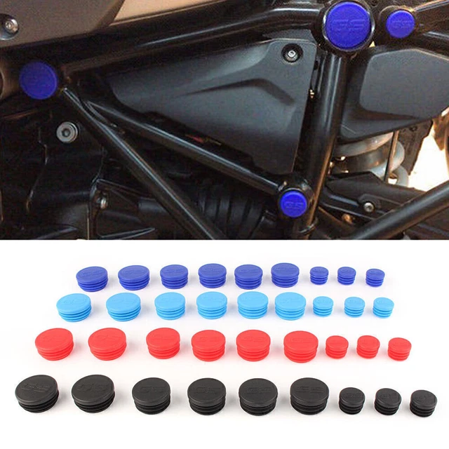 FRAME END CAP Hole Plug Decor Cover Kit for BMW R1200GS Adventure LC ...