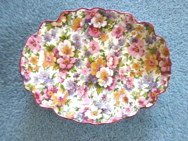 PIATTO JAMES KENT Old Foley Du Barry Chintz anni '30 EUR 11,71 ...