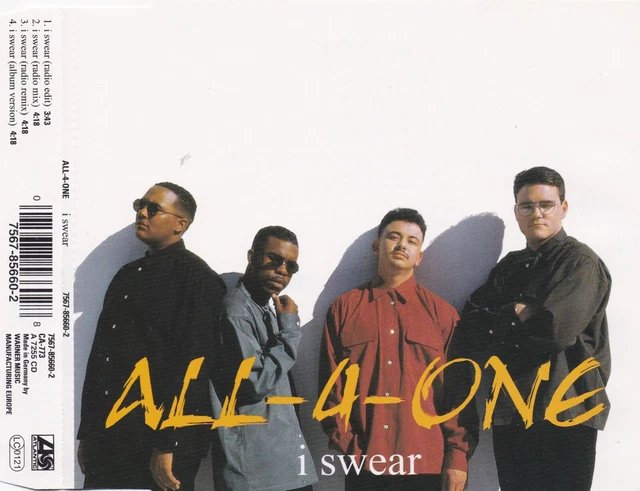 ALL-4-ONE - I Swear (4 Track Maxi CD) EUR 1,00 - PicClick FR