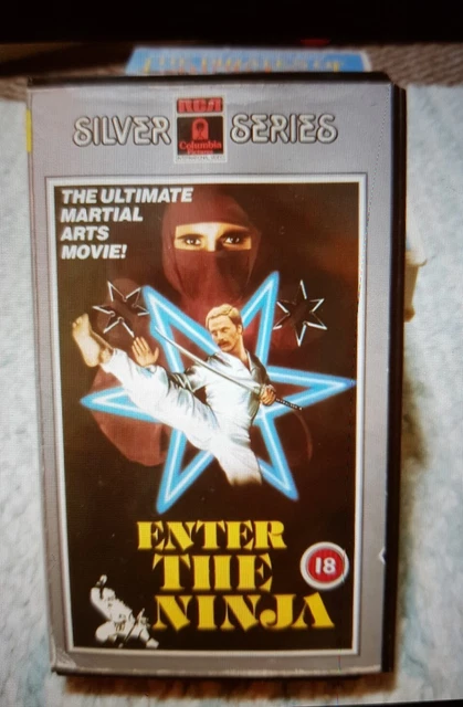 ENTER THE NINJA / VHS FILM 1981/ EX-RENTAL/ 🔥pre-cert🔥 £14.00 - PicClick UK