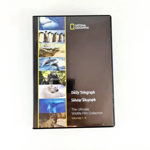 NATIONAL GEOGRAPHIC THE Ultimate Wildlife Film Collection DVD Set ...