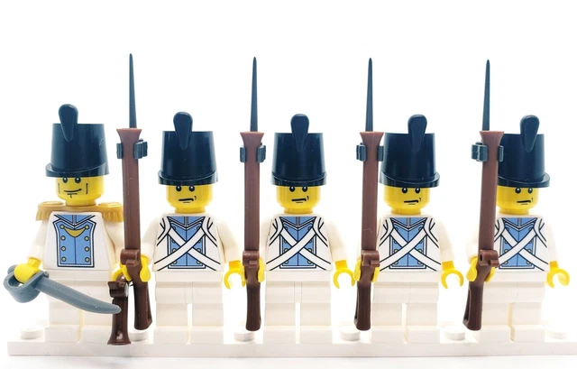 WESTPHALIAN INFANTRY NAPOLEONIC Wars Made with Real LEGO® Minifigure ...
