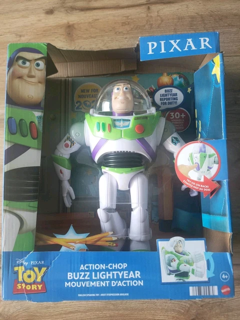 DISNEY PIXAR TOY Story Action-Chop Buzz Lightyear 30+ Sounds EUR 29,99 ...