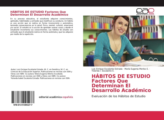 HÁBITOS DE ESTUDIO Factores Que Determinan El Desarrollo Académico | Taschenbuch EUR 36,95 ...