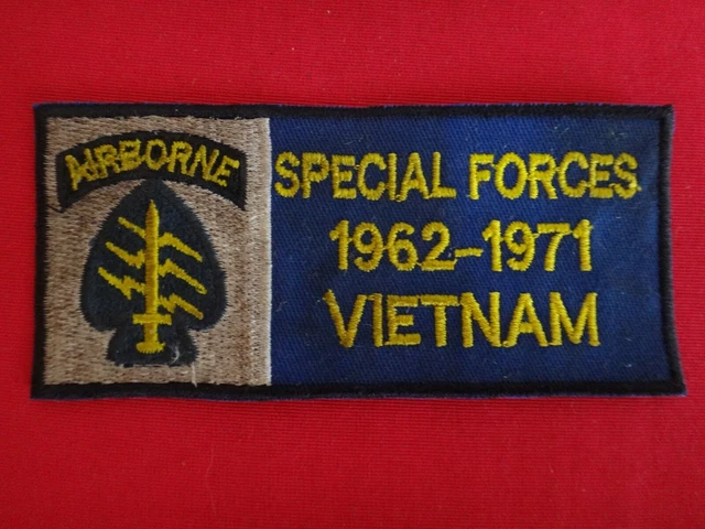 VIETNAM WAR PATCH US Army SPECIAL FORCES 1962-1971 VIETNAM £8.94 ...