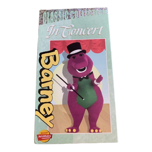 BARNEY - BARNEY in Concert (VHS, 1991 Classic Collection) EUR 6,81 ...