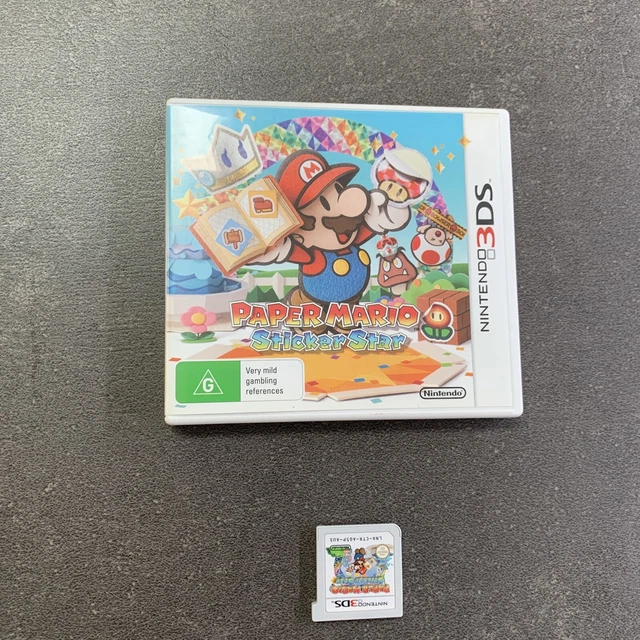 PAPER MARIO: STICKER Star - Nintendo 3Ds Pal EUR 15,98 - PicClick FR
