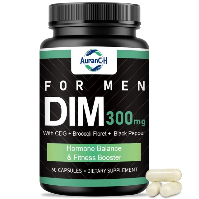 MEN'S DIM 300MG Supplement | Estrogen Support & Hormone Balance £8.96 ...