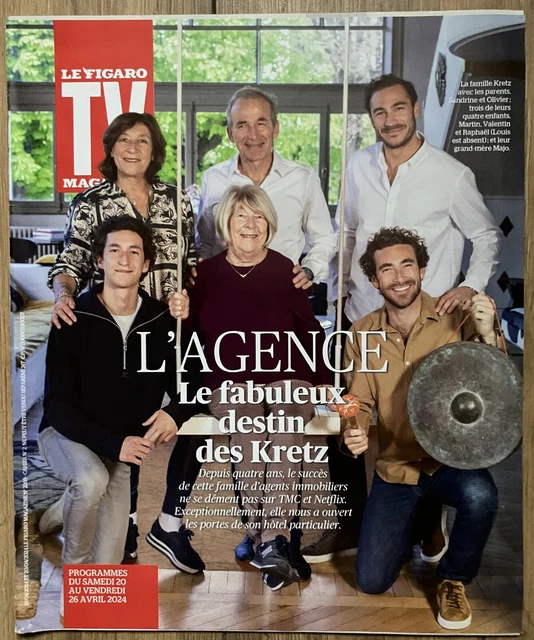 PROGRAMME TÉLÉ TV MAGAZINE Le Figaro 20/04/2024 La famille Kretz B ...