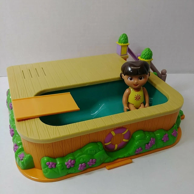 DORA THE EXPLORER Dollhouse Add-On TALKING Swimming Pool with Dora EUR ...