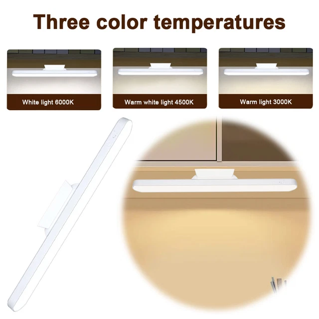 UNDER DESK LIGHT Adjustable Angle Wireless Under Counter Light for ...