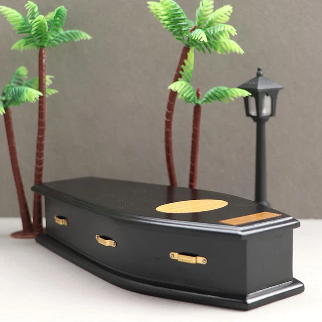 MINIATURE MINIATURE CASKET for Dollhouses Bedroom Life Scene DIY ...