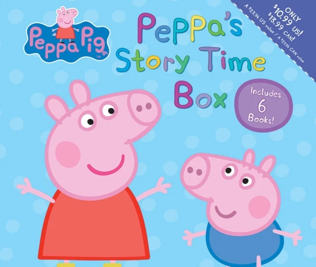 PEPPAS STORYTIME BOX Peppa Pig 978-0545925440 NEW Free Delivery £12.63 - PicClick UK