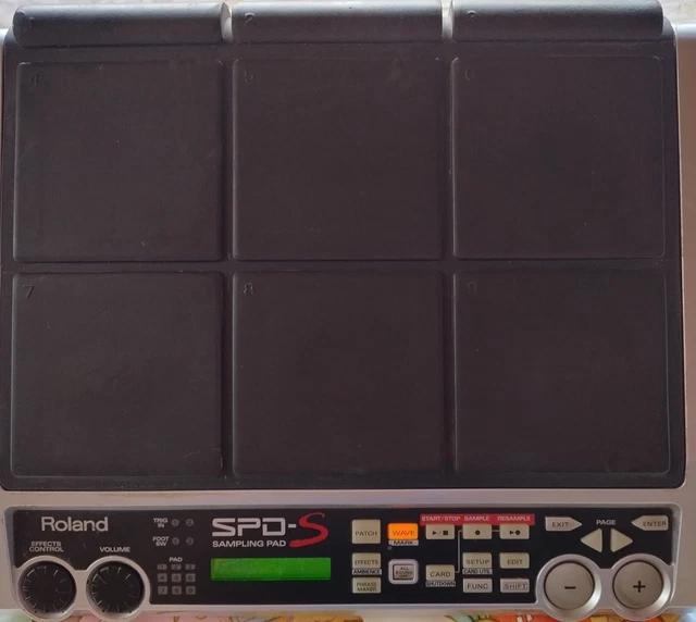 ROLAND SPD-S 9-PAD Drum Sampling Pad Trigger Workstation $383.00 ...